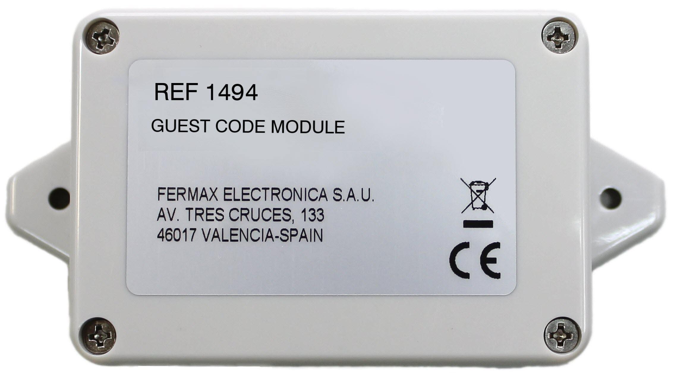 MEET GUEST CODE WIEGAND MODULE | FERMAX